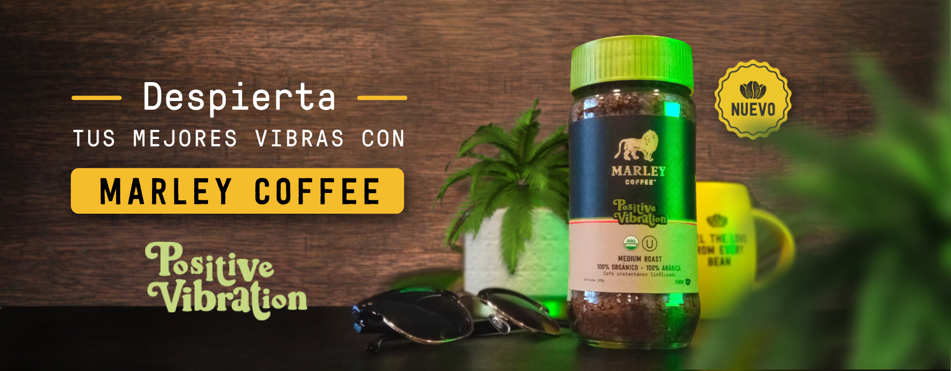 Marley Coffee | Disfruta un café de grano arábica y 100% orgánico
